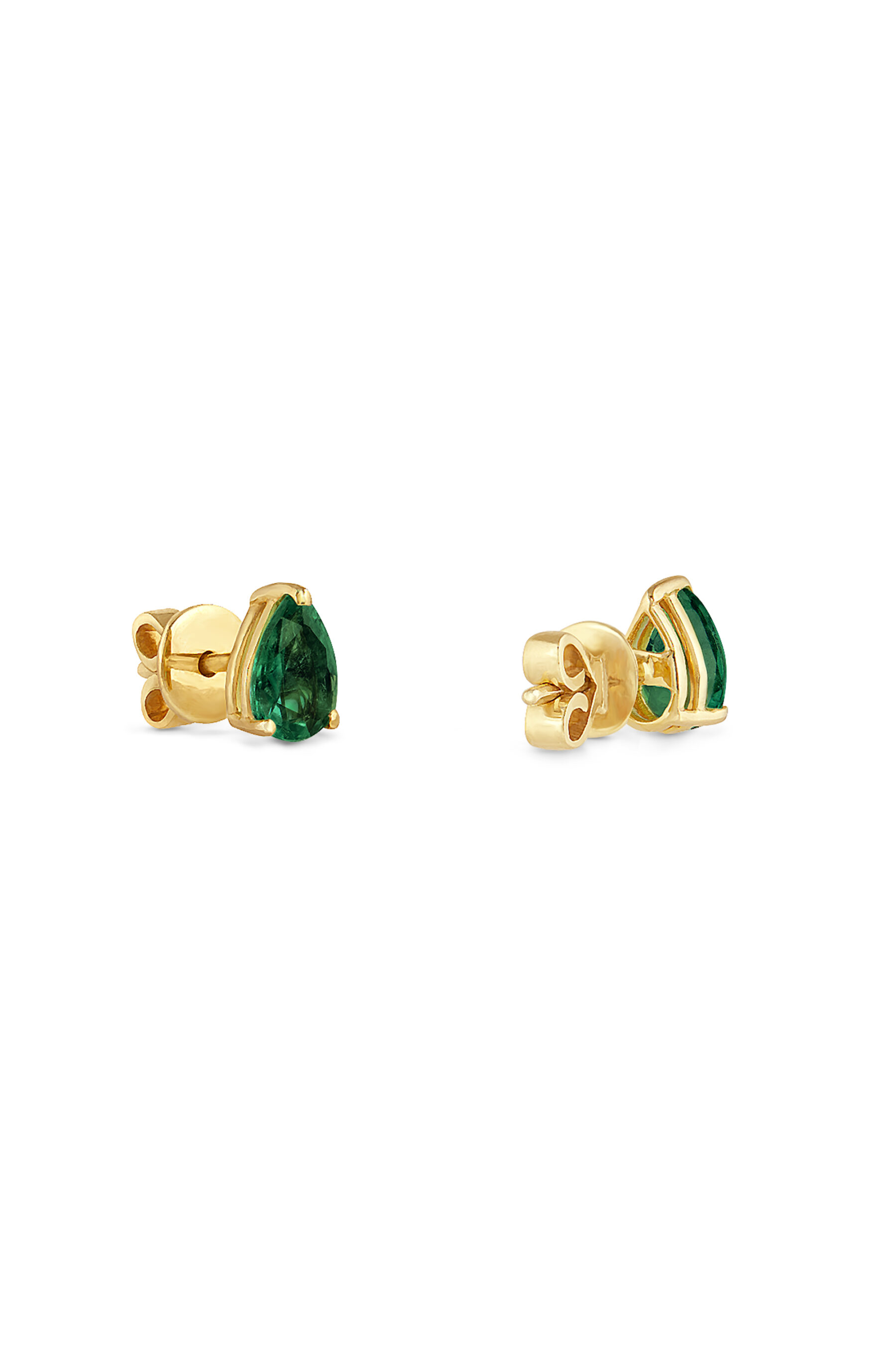 House of Meraki x Gemfields Aurora Emerald Stud Earrings - Gemfields