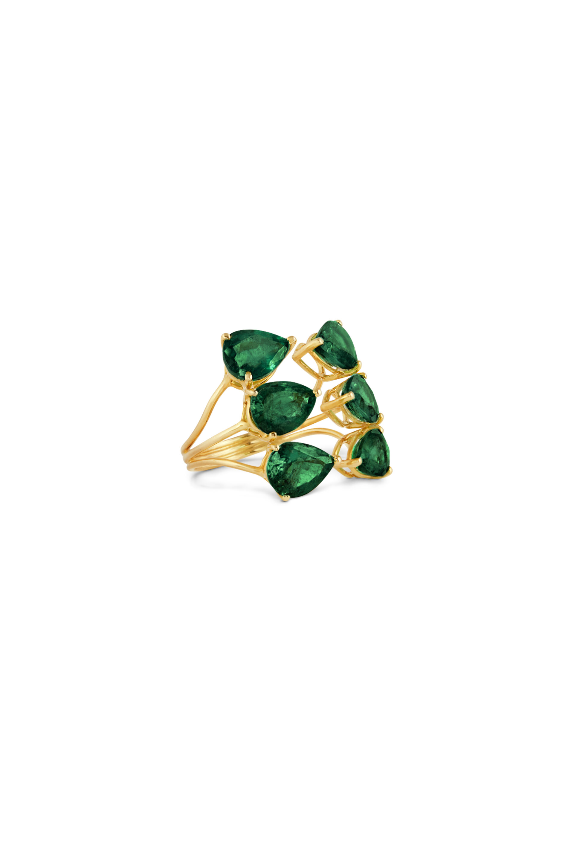 House of Meraki x Gemfields Sage Emerald Ring - Gemfields