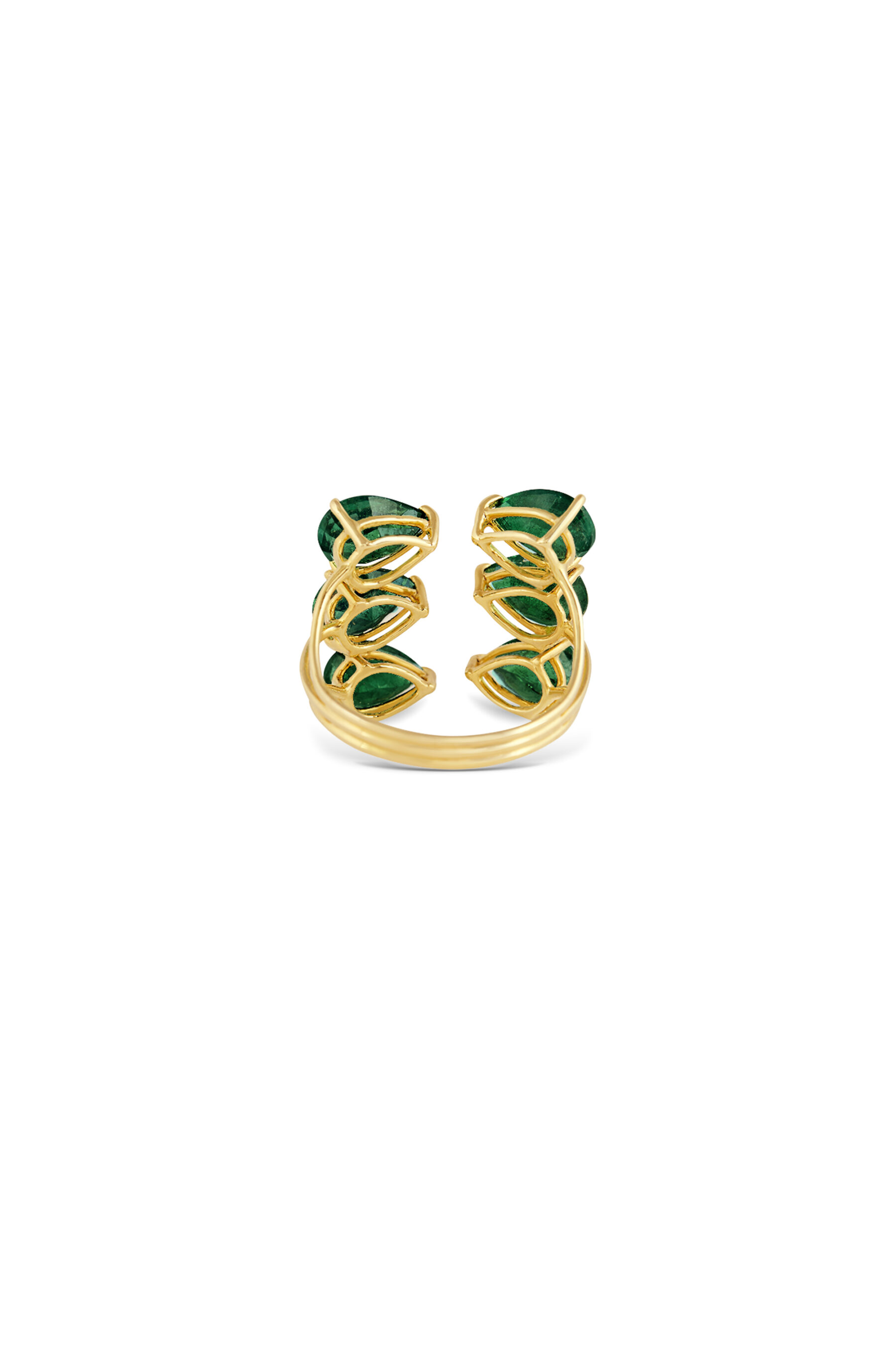 House of Meraki x Gemfields Sage Emerald Ring - Gemfields