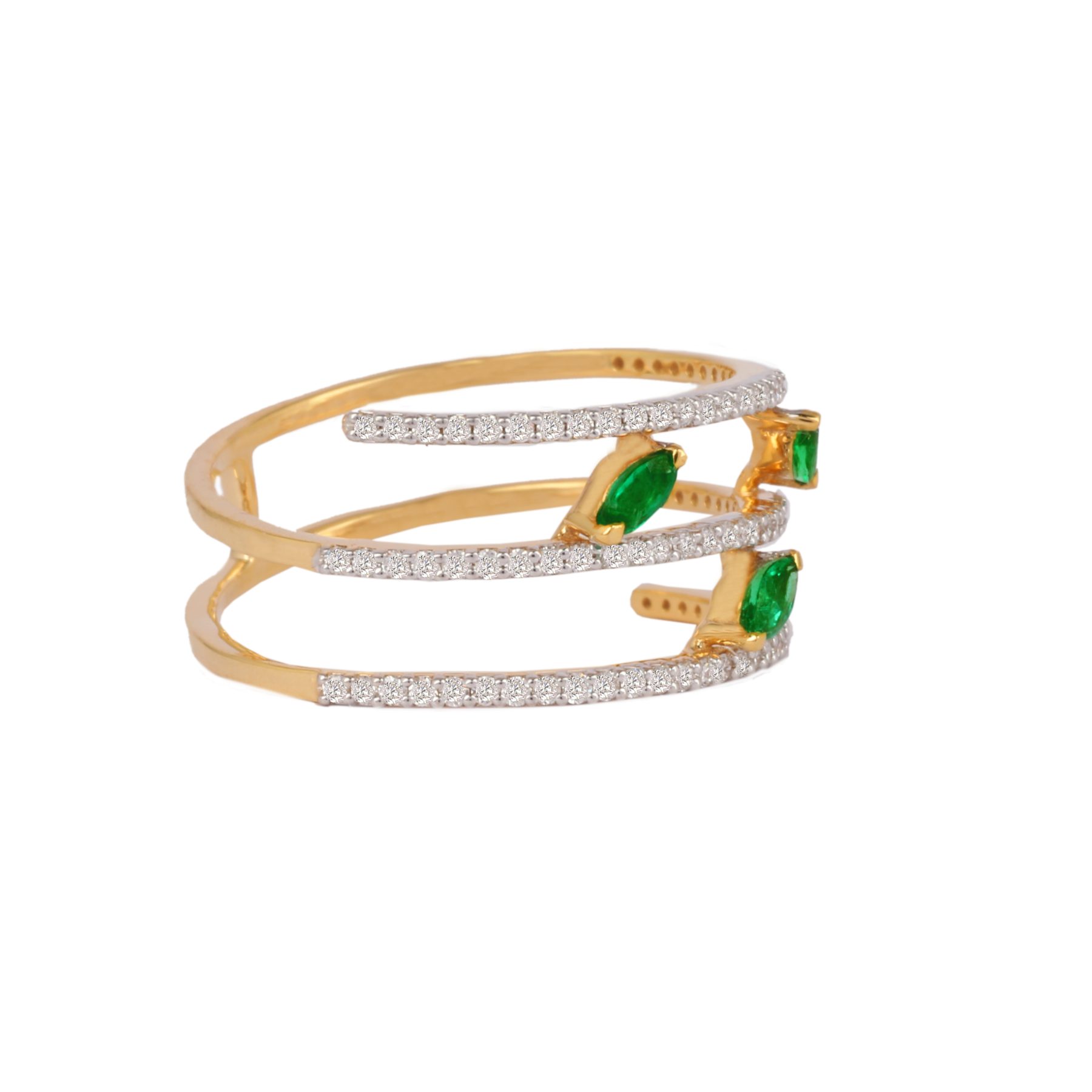 House of Meraki x Gemfields Julia Emerald Ring - Gemfields