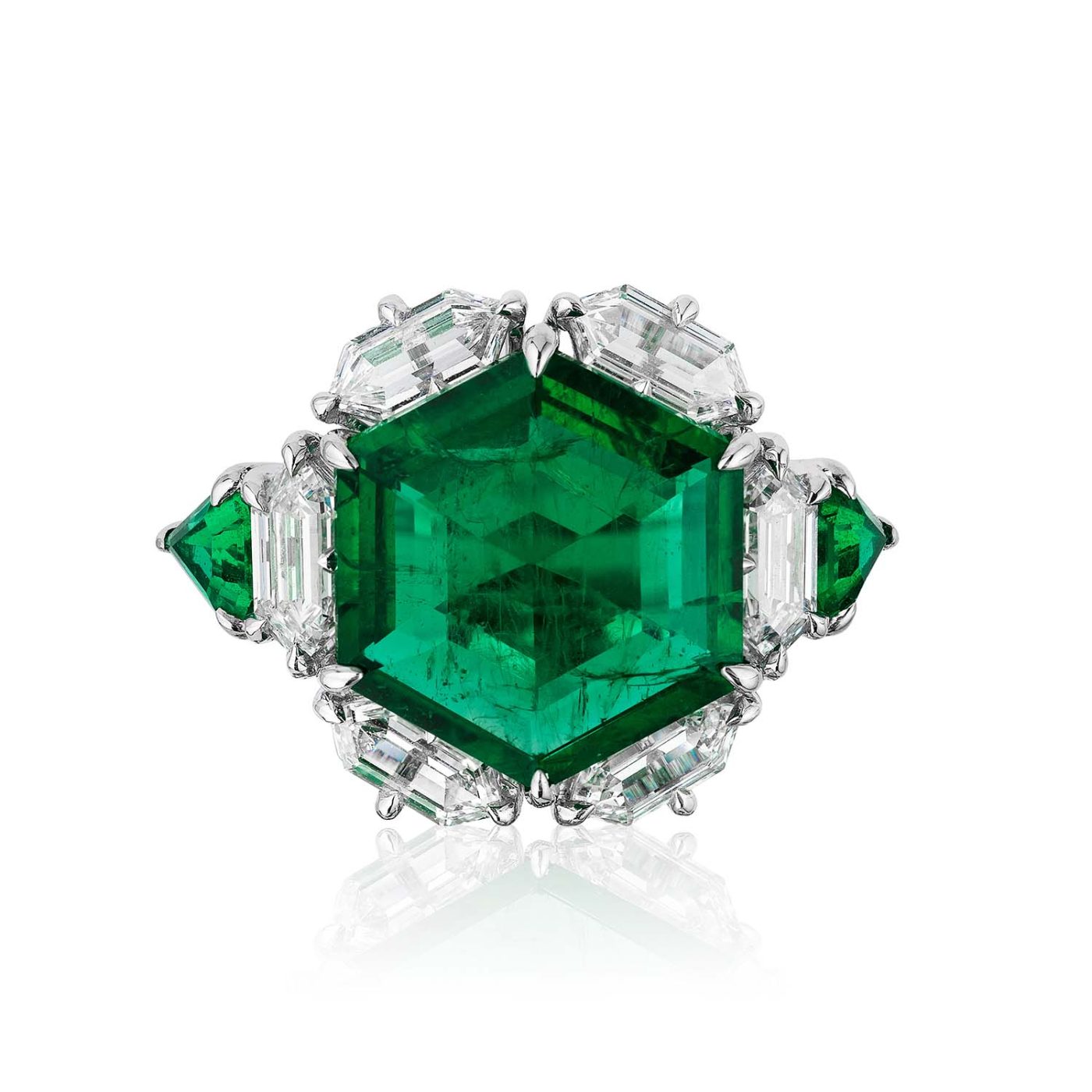 Valani Atelier x Gemfields Nova Hexa Emerald Ring - Gemfields
